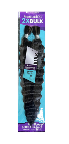 Sensationnel Premium Too 2x Bulk - 18" Color:1B | Crown Beauty Supply