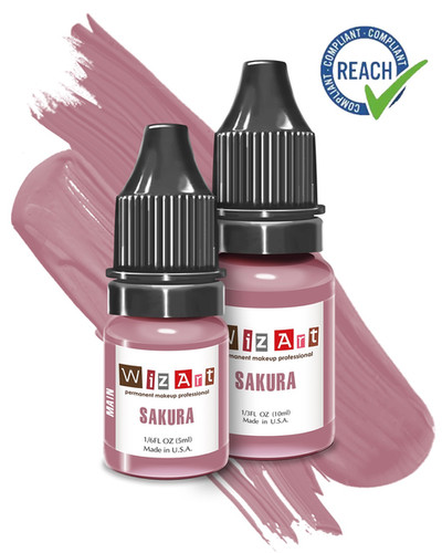 WizArt Main SAKURA lips permanent makeup pigment | WizArt pigment