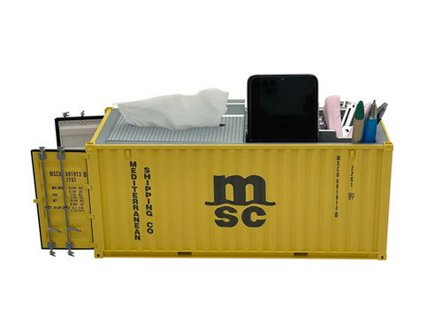 Shipping container pen holder | VICMODEL