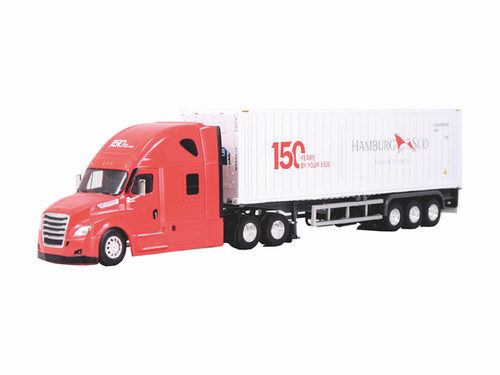 Freightliner truck model with reefer container | VICMODEL