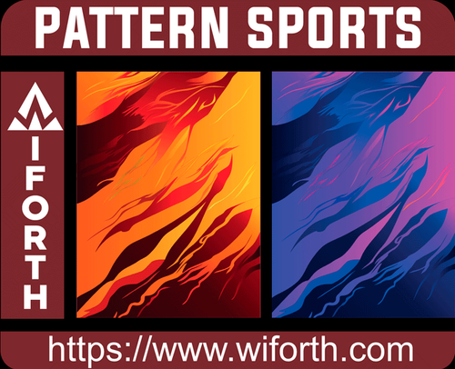 SPORTS PATTERN LINES FIRE | Wiforth