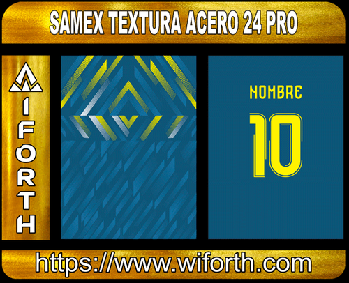 SAMEX TEXTURA ACERO24 PRO | Wiforth