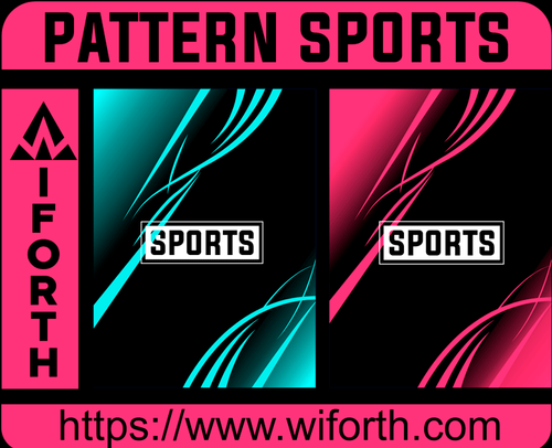 SPORTS PATTERN CURVES GRADIENT | Wiforth