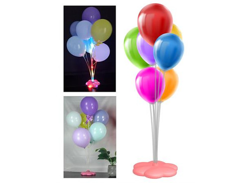 Fot med ballongpinner & LED Lys. 85599 Ballong & Partygrossisten ...