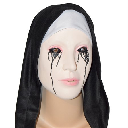LATEX MASK CRYING NUN 97131 | artilaell