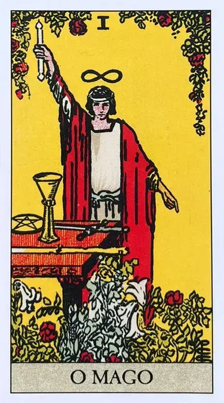 Tarot Rider Waite - O Mago (Carta 1): Descubra o Significado e ...