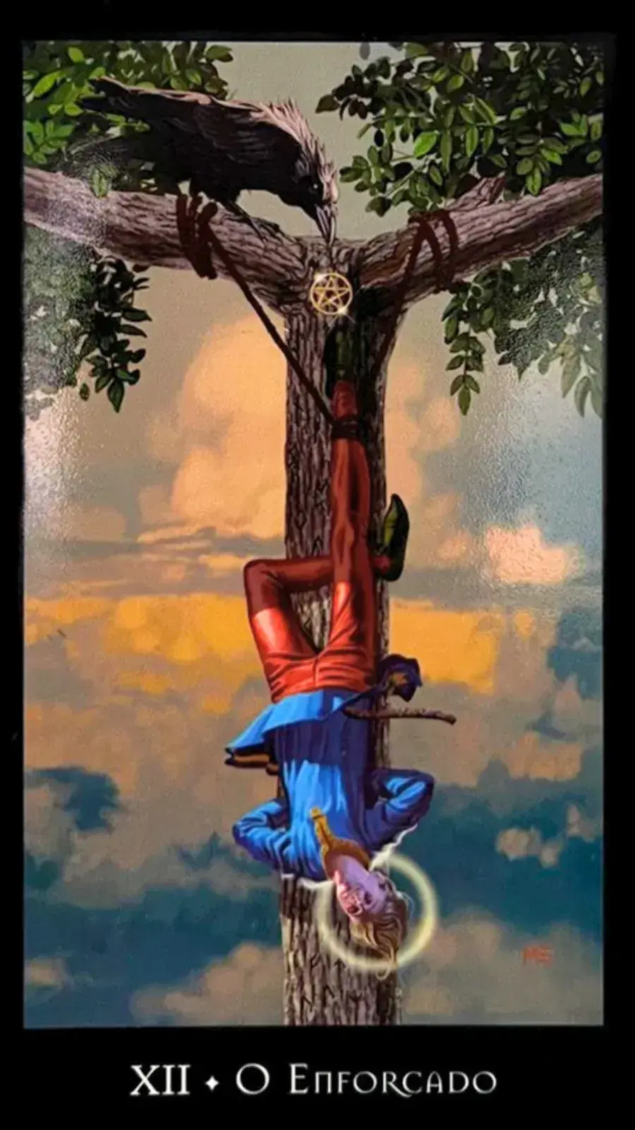 Tarot Das Bruxas O Enforcado Significado E Interpretação Desse