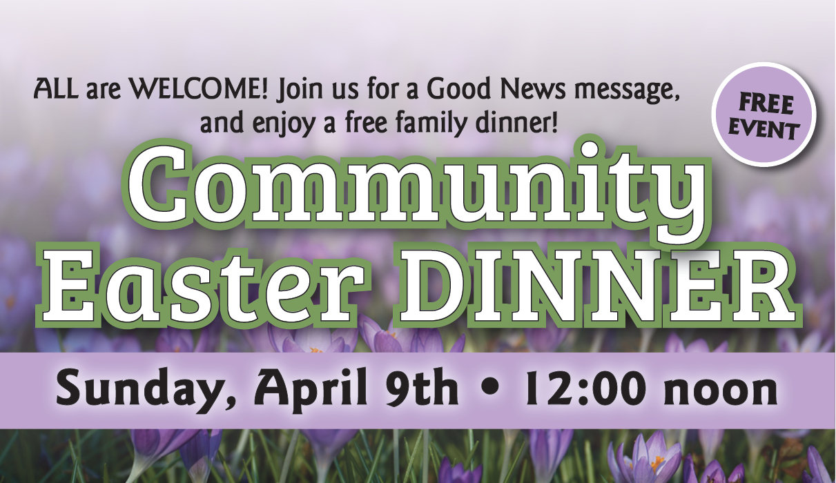 Easter Community Dinner | KitchenerGospelHall