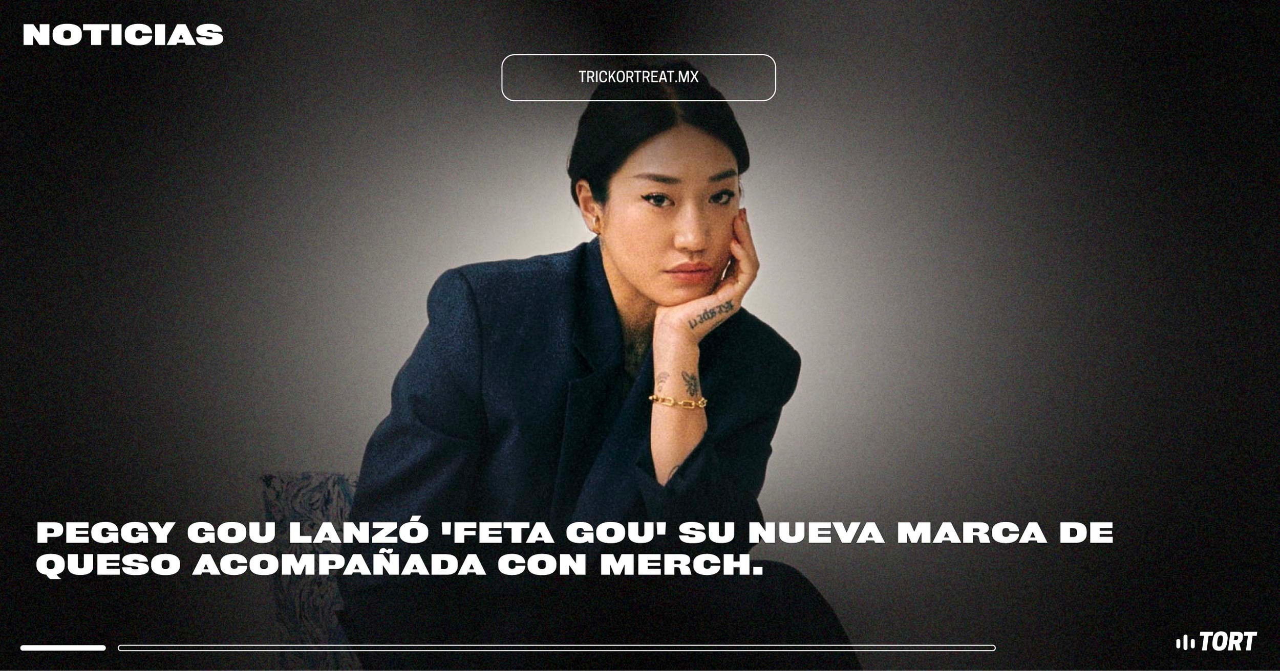 Peggy Gou lanzó ‘Feta Gou’ su nueva marca de queso acompañada con merch