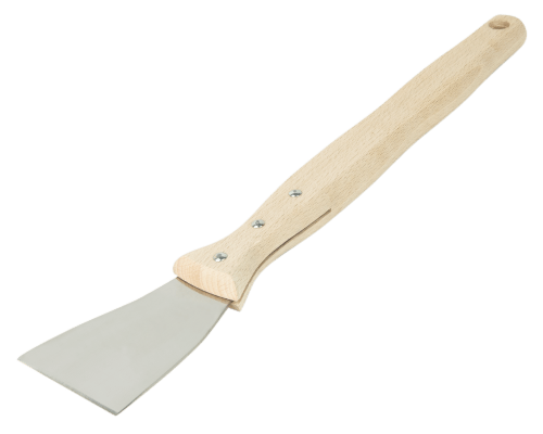 Stainless Steel Bent Scraper 33cm Handle | Monto Paint Ireland
