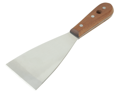 Premium Extra Strong Stainless Steel Scraper | Monto Paint Ireland