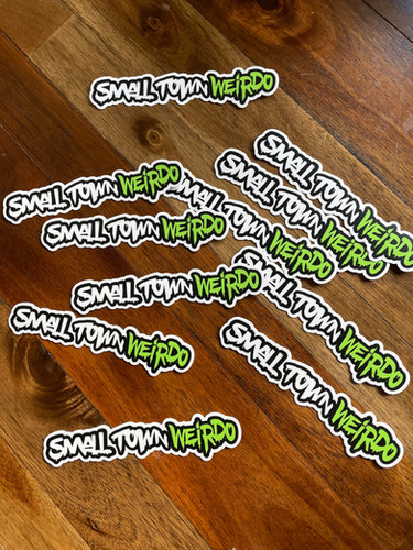 Small Town Weirdo Logo Sticker | Small Town Weirdo