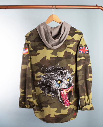 Werewolf Camo Jacket | Small Town Weirdo
