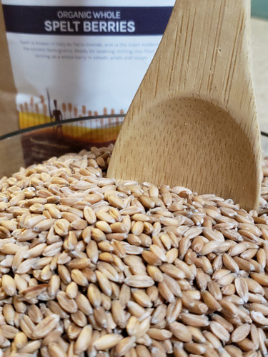 Spelt Berries (organic) - 7.5lb, 25lb - Select for Sale price ...