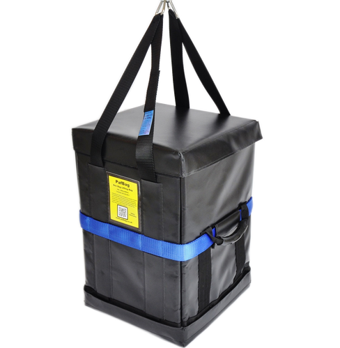 58 Litre Box Shaped Lifting Bag 350 x 350 x 500mm High | PafBag Ltd