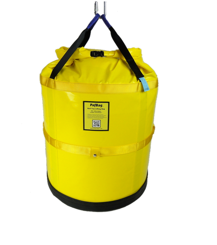184L Round Closed Top Lifting Bag 600mm Diameter x 650mm High | PafBag Ltd