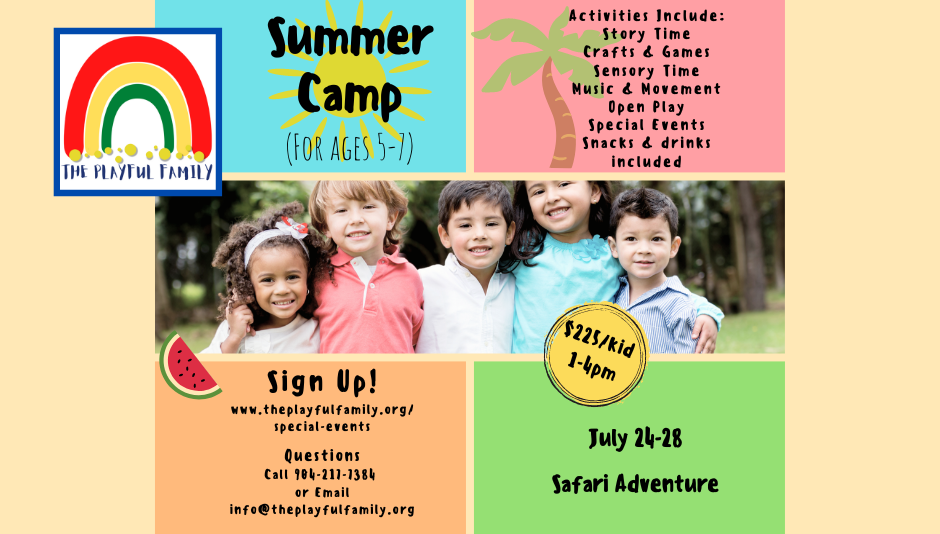 Summer Camp at The Playful Family (ages 5-7) | The Playful Family