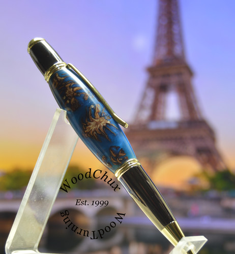 Handmade Writing Pen Pine Cones Resin Gatsby Style Pen 1564 | WoodChux ...