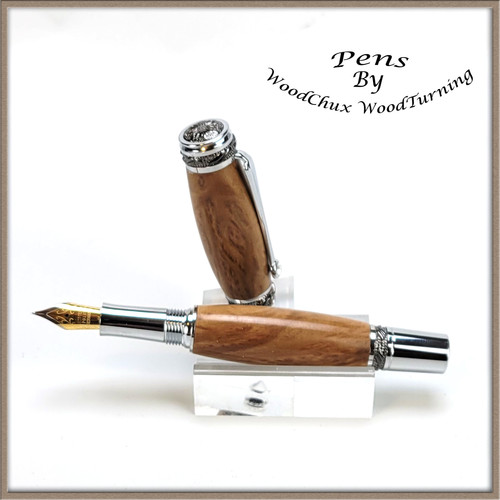HandMade Bimble Box Burl Wood Writing Pen Ball Point Fountain 1444 ...