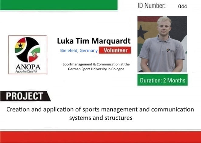 ANOPA welcomes new volunteers from Germany