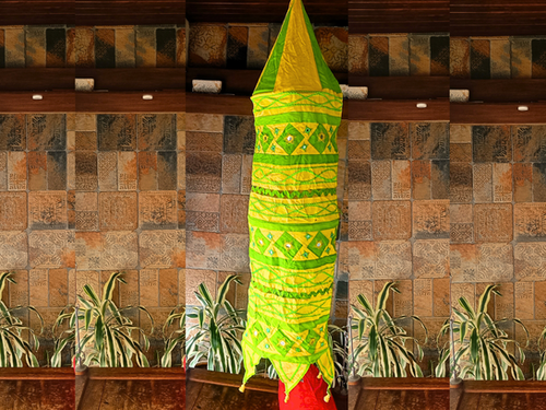 Hand Woven 5 Feet Cloth Lantern | Palkhi