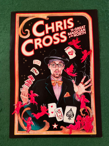 The Great Magician of the North Poster | Chris Cross
