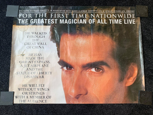 David Copperfield - Top Half Poster FLYING | The Enchanted Rabbit