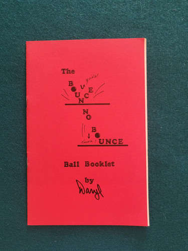 The bounce no bounce ball booklet - Daryl | The Enchanted Rabbit