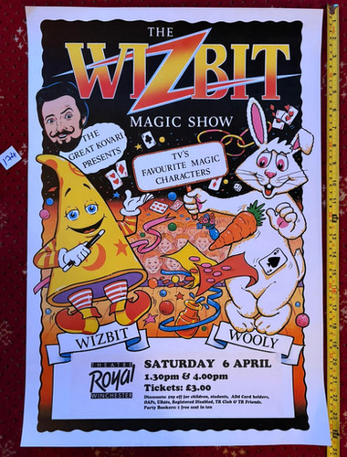 The Great Kovari - WizBit Magic Show Poster (Paul Daniels) | The ...