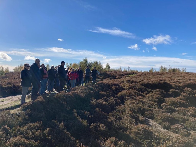 Heritage Walk - From where the stone to build Wingfield Station came
