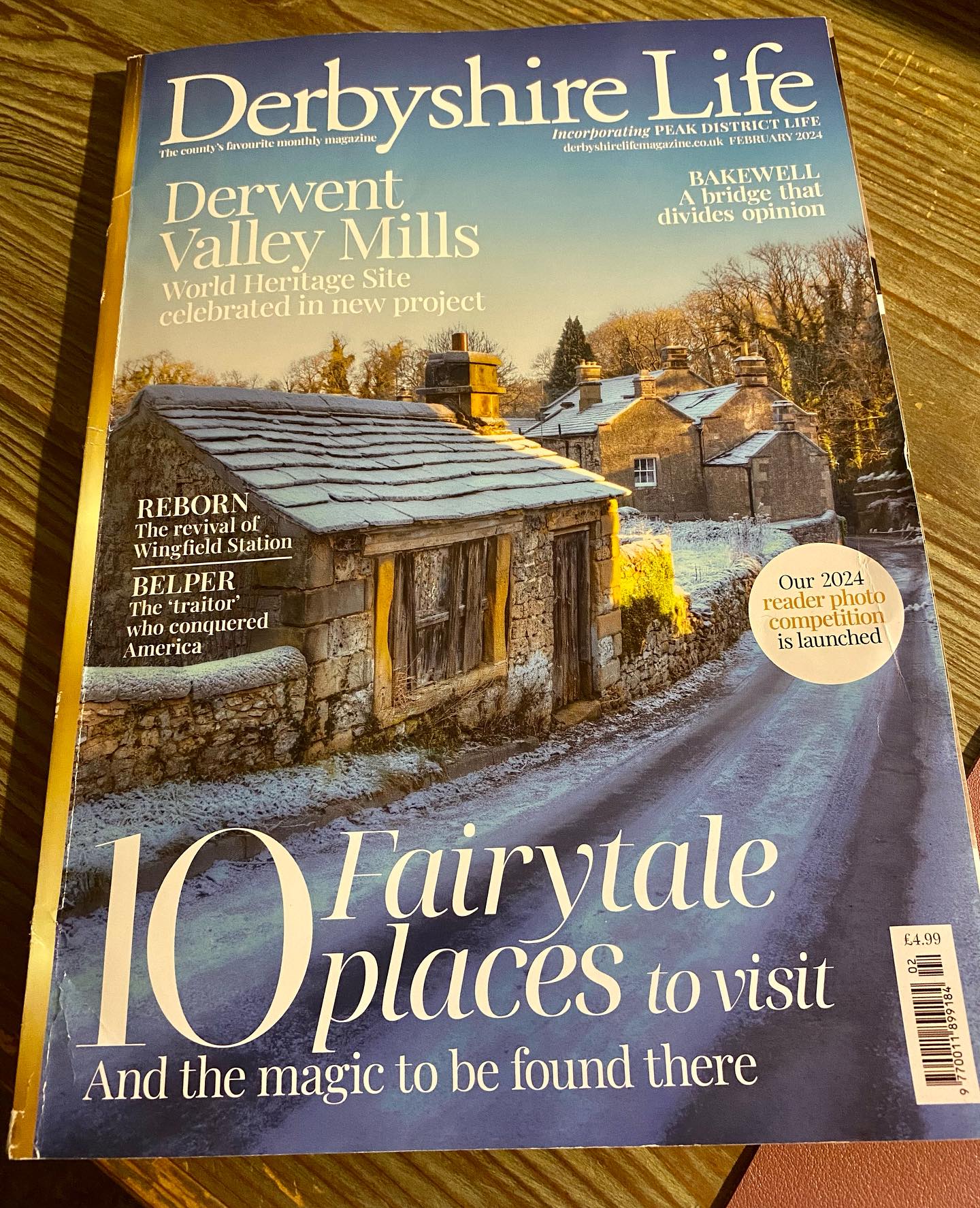 Wingfield in Derbyshire Life Magazine - February 2024 edition