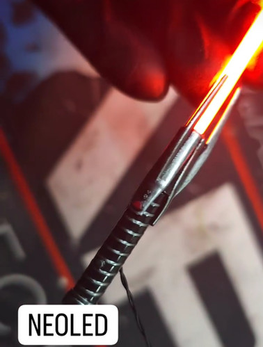 NEOLED 1/12 Starkiller n°1 Red Lightsaber USB | Art15 custom