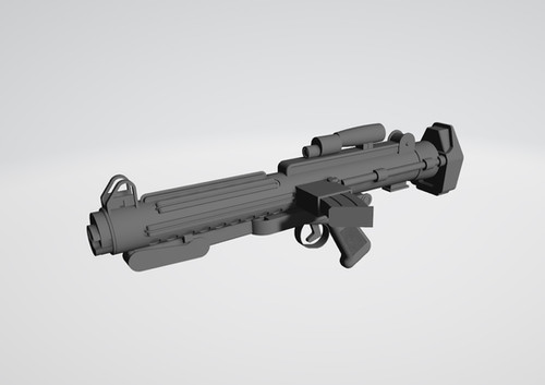 3D file E10 Blaster with 1/6 star wars stormtrooper stock | Art15 custom