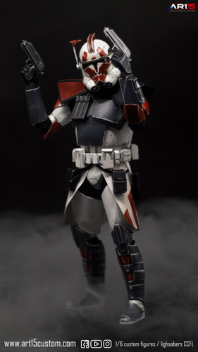 Art15 Custom Clone Trooper Battlefront CRA Commando Advanced Reconnaissance 1/6 | Art15 custom