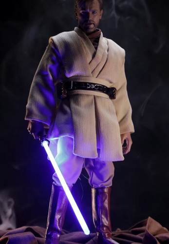 NEOLED Obiwan Ep1, 2, 3 blue lightsaber USB 1/6 | Art15 custom