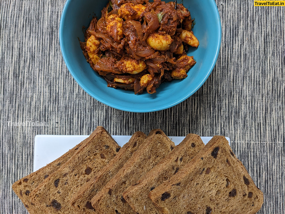 Prawns Balchao and/or Breudher Dutch Bread