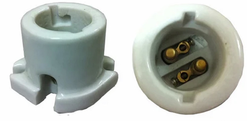 SOCKET DE PORCELANA PARA FOCOS BASE B22 | PROINMAR