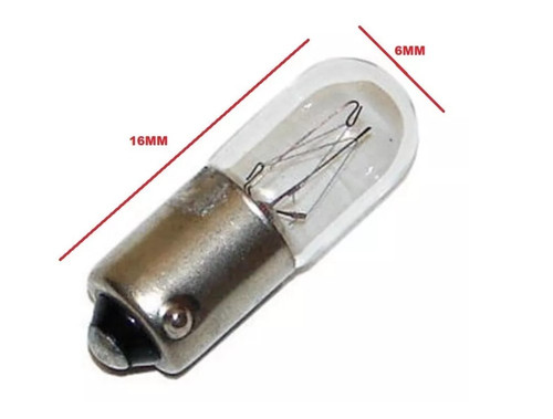 FOCO INCANDESCENTE MINIATURA 28V, 40MA, 6X16MM | PROINMAR