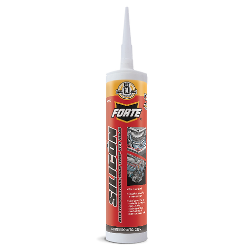 SILICON ROJO ALTA TEMPERATURA RTV EN CARTUCHO DE 280 ML | PROINMAR