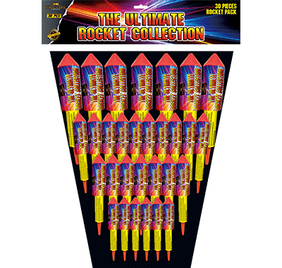 HALLMARK- The Ultimate Collection ROCKET (30)Pack | Smart Fireworks Shop