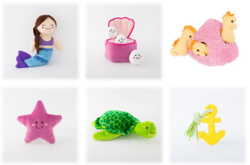 ZippyPaws The Sea Collection (6 Sea Worthy Toys) | Cavalier Obsession ...