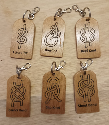 Knot Key Rings or your custom design | stanleysmallcraft