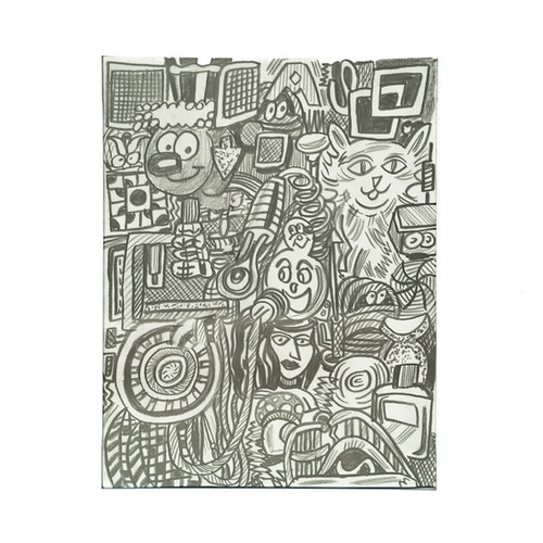 Joe Grillo Original Work "Lookin' Back Thru the Bent Back Tulips ...