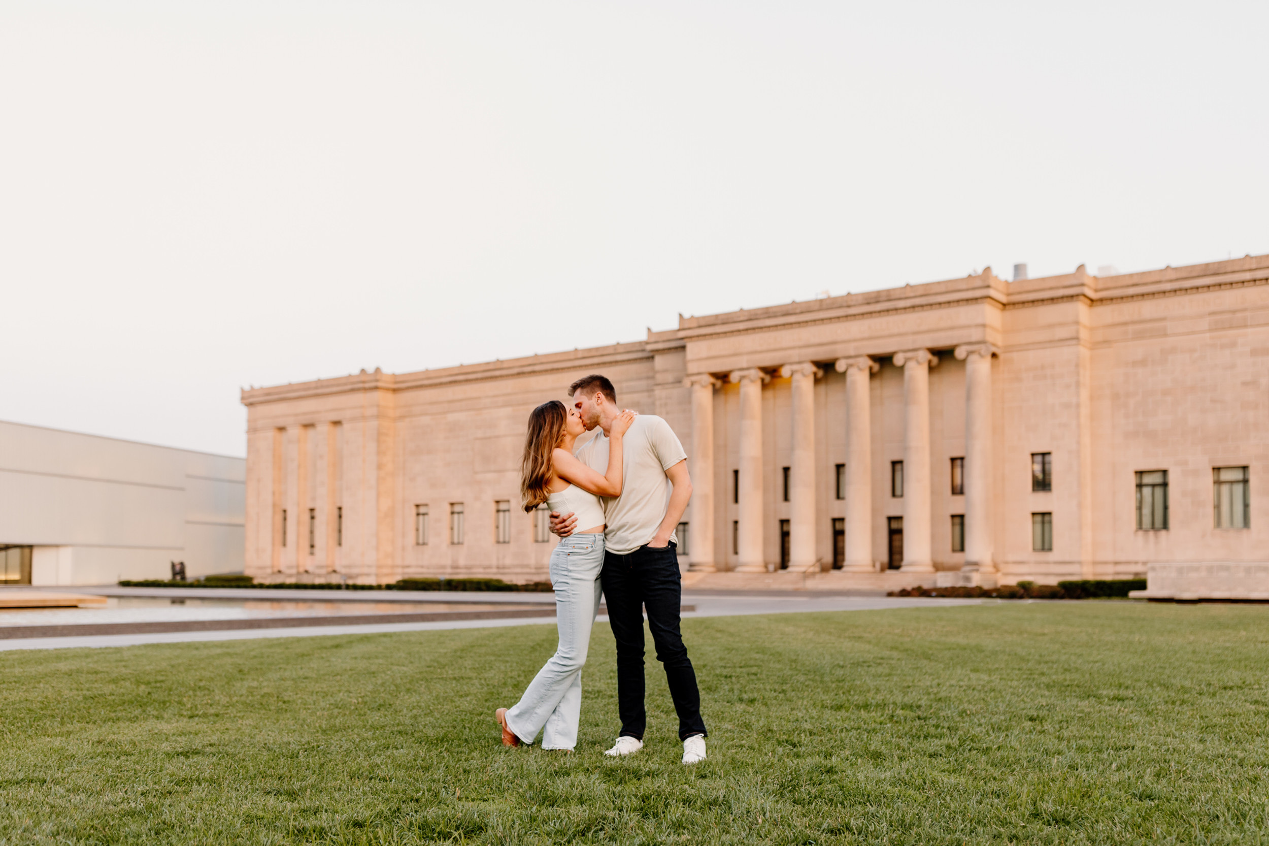 Classic and Timeless Engagement Photos with a Touch of Modern Flare at ...