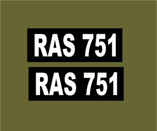 MAGNETIC NUMBER PLATES | Axholmesigns