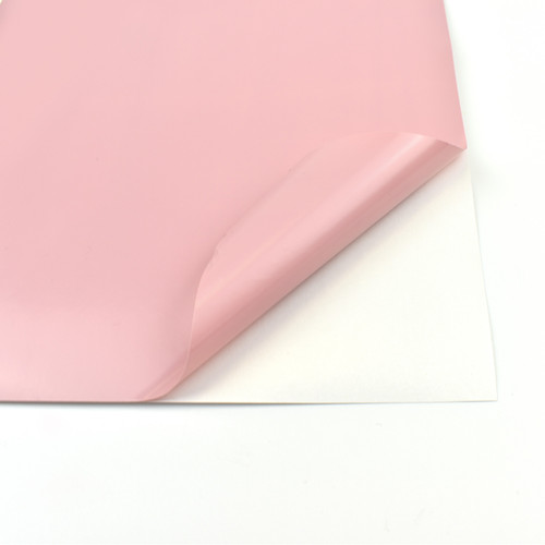 A4 Glossy Pink Coloured Sticker Vinyl Label | Only Laser Printable ...