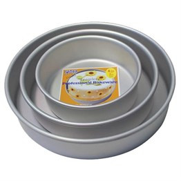 5" Cake Tin, PME Round 5" x 3" Deep Seamless Cake Tin | Paperlace