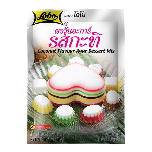 Agar jelly powder, coconut flavor (60g) | Bonnie Shop Aus