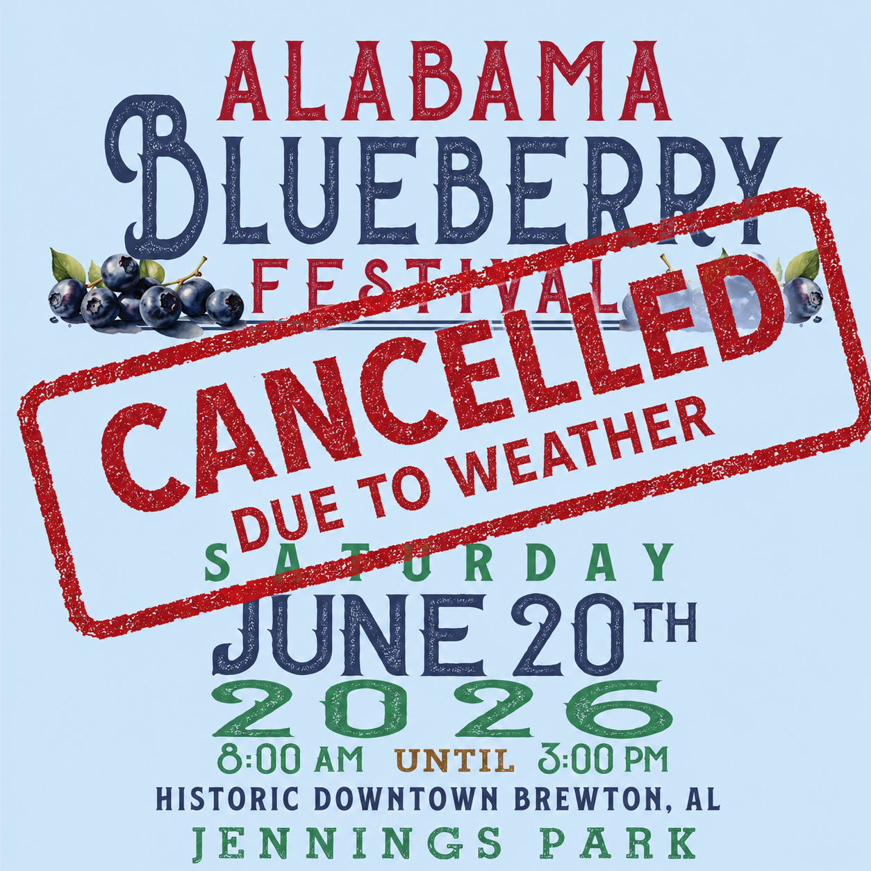 Annual Alabama Blueberry Festival