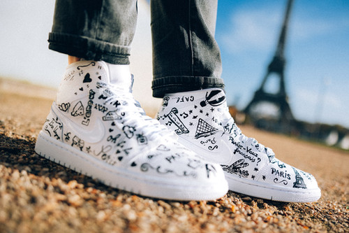 Nike Air Jordan 1 "Parisian Doodles" | Maison Marone Paris